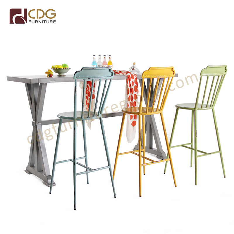 Emotional Aluminum Garden Bar Table High Table Bar Stools And Table ...