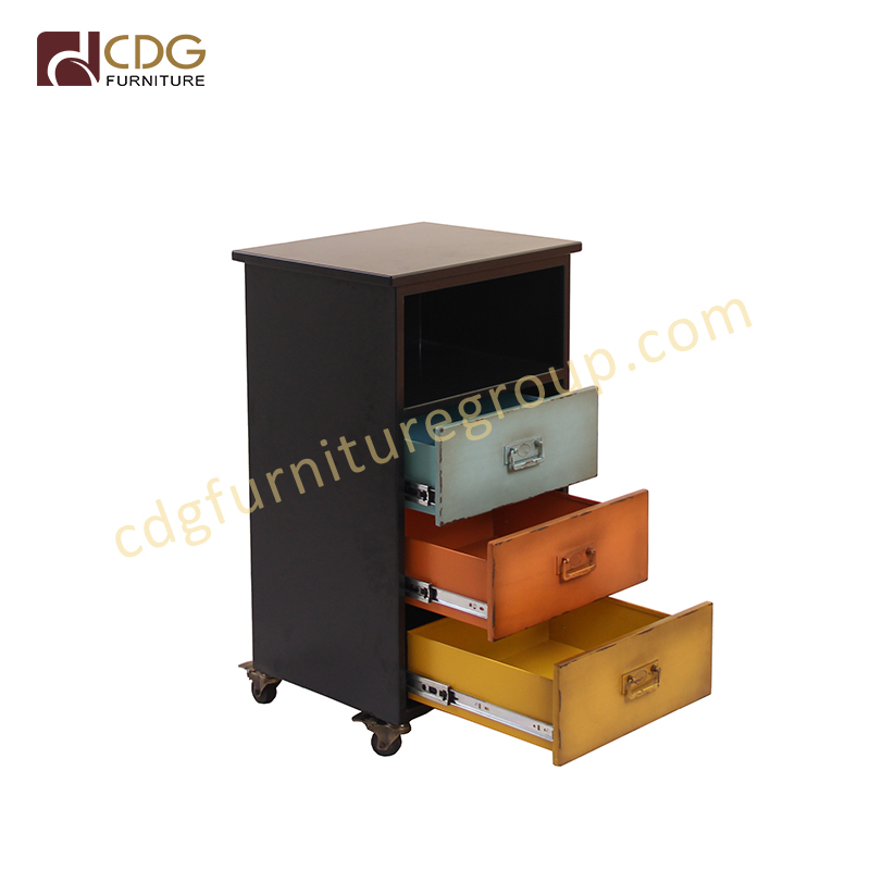 Industrial Style Vintage Finished Aluminium Cabinet - 686CB-ALU(ST ...