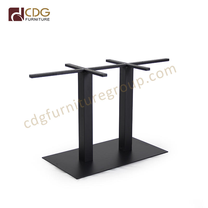 Iron Black Table Base With Strong Frame For Commercial Standard-TBIR ...