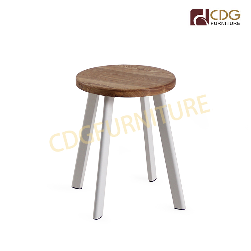 High Quality Round Bar Stool Modern Durable Backless Metal Tabouret ...