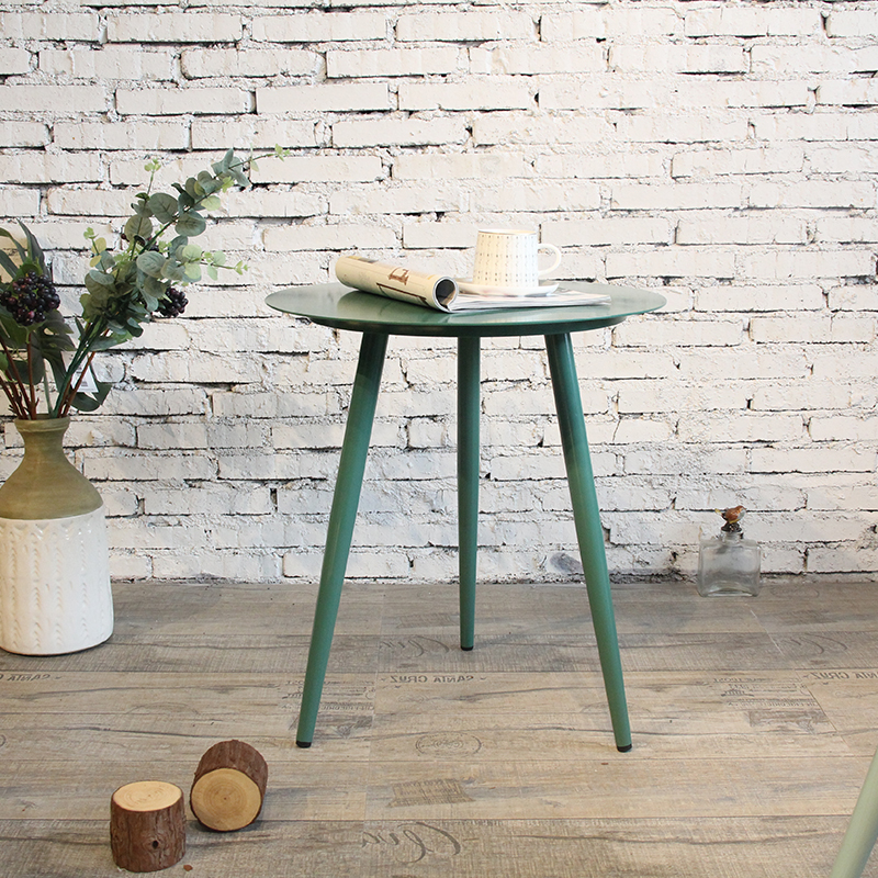 Aluminum Modern Small Round Coffee Table 752CT-ALU - jiemei