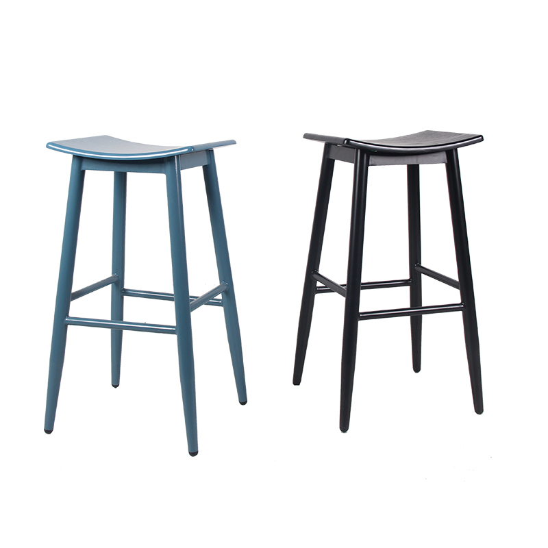 Commercial Modern Custom Industrial Bar Stool 658-H75-STW - jiemei